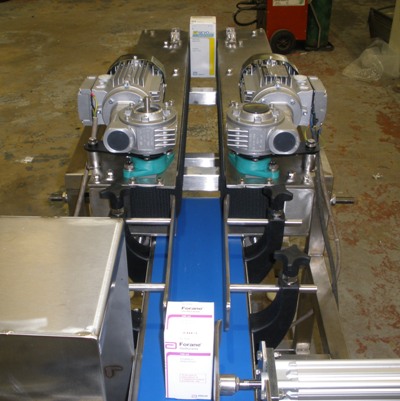 Inspection Conveyor for Reject Products - Twin Grip Belt ~ Conveyor ...